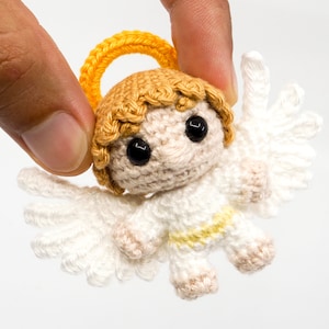 Mini Angel Crochet Pattern | Amigurumi PDF Pattern - Etsy