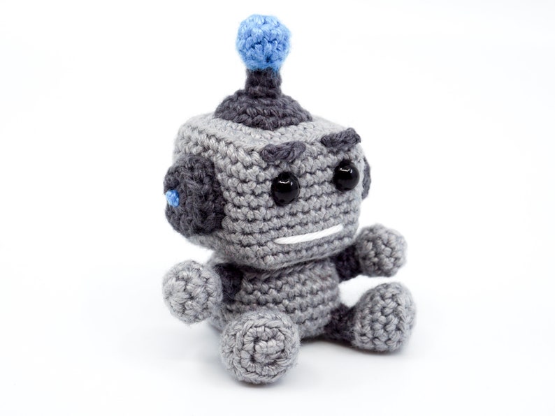 Mini Robot Crochet Pattern Amigurumi PDF Pattern - Etsy Mini Robot Crochet Pattern Amigurumi PDF Pattern - Etsy