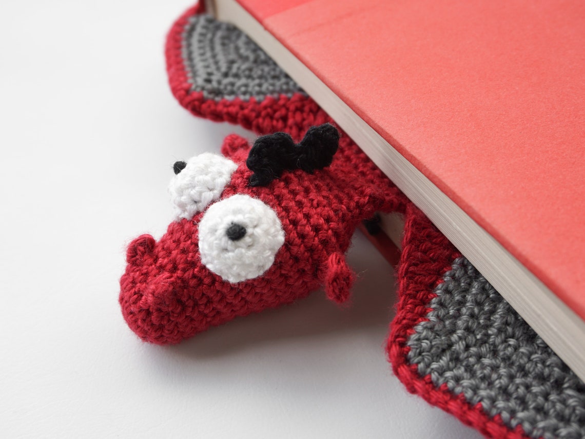 Dragon Bookmark Crochet Pattern Amigurumi PDF Pattern | Etsy
