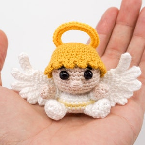 Mini Angel Crochet Pattern | Amigurumi PDF Pattern - Etsy