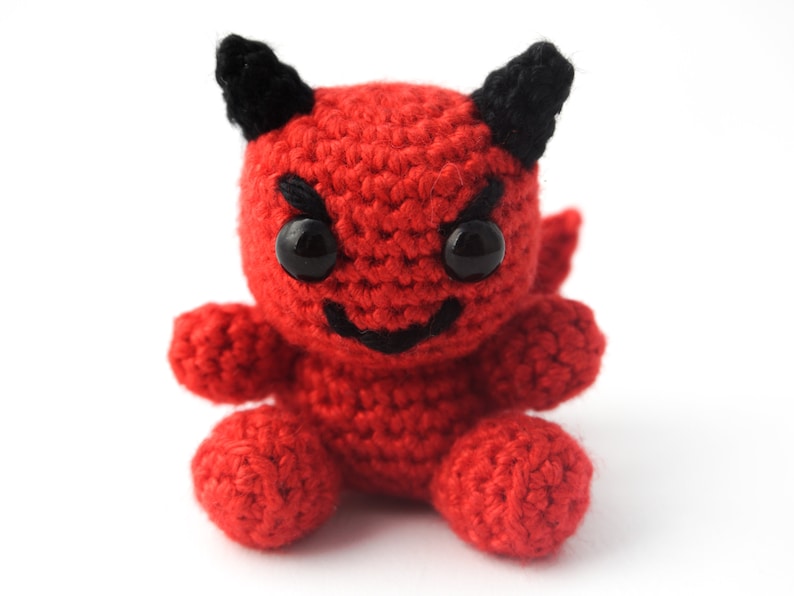Mini Devil Crochet Pattern Amigurumi PDF Pattern - Etsy
