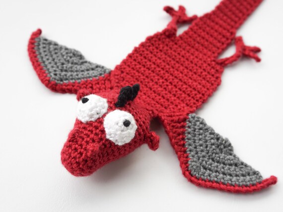 Dragon Bookmark Crochet Pattern Amigurumi PDF Pattern - Etsy