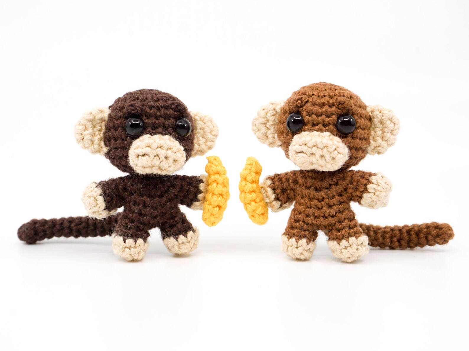 Mini Monkey Crochet Pattern | Amigurumi PDF Pattern - Etsy Canada
