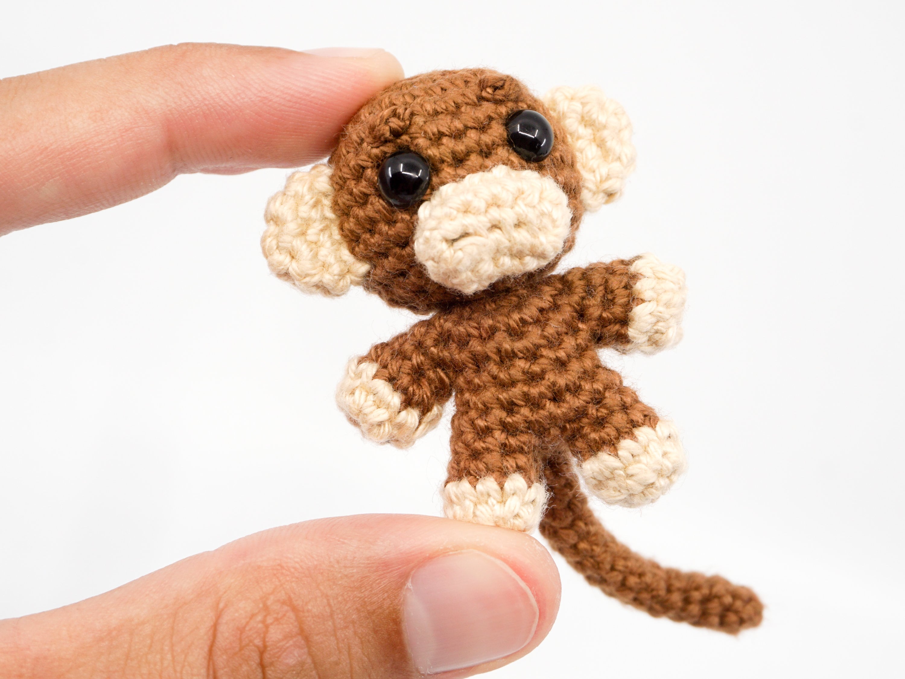 Mini Monkey Crochet Pattern | Amigurumi PDF Pattern - Etsy Canada