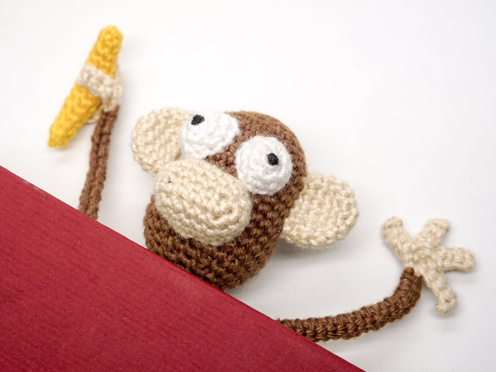 Monkey Bookmark Crochet Pattern Amigurumi PDF Pattern - Etsy