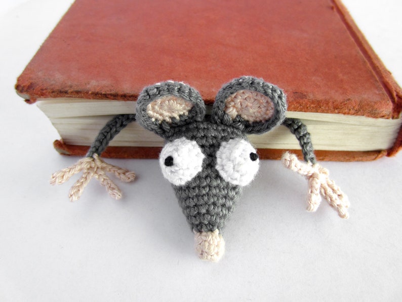 Rat Bookmark Crochet Pattern Amigurumi PDF Pattern | Etsy
