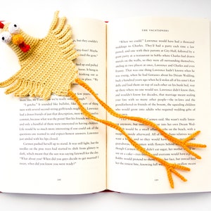 Chicken Bookmark Crochet Pattern | Amigurumi PDF Pattern - Etsy