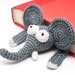 Elephant Bookmark Crochet Pattern | Amigurumi PDF Pattern - Etsy
