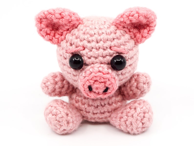Mini Pig Crochet Pattern | Amigurumi PDF Pattern - Etsy