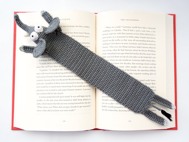 Elephant Bookmark Crochet Pattern Amigurumi PDF Pattern - Etsy