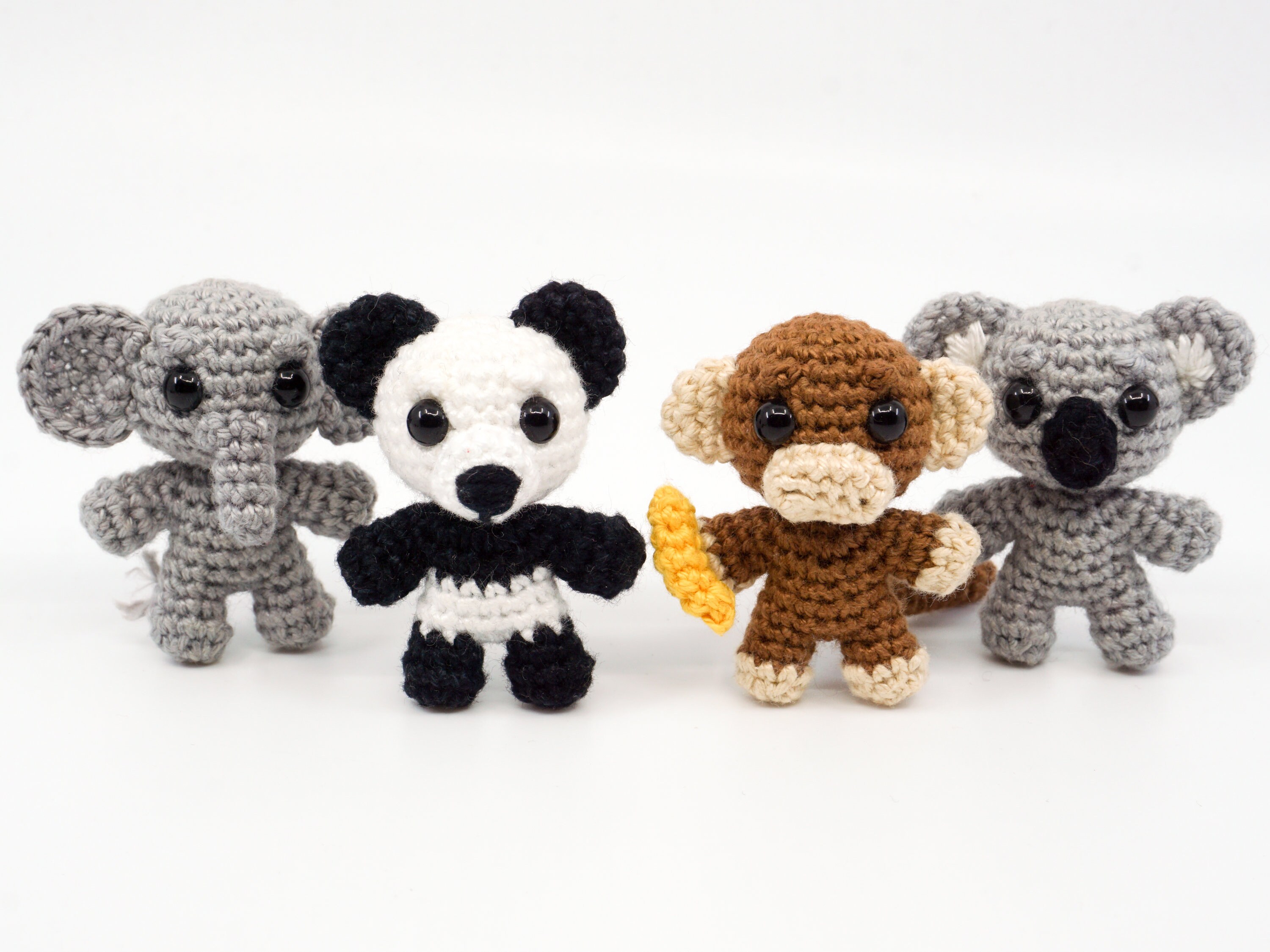 Jungle Animals PDF Crochet Pattern Bundle Amigurumi PDF - Etsy