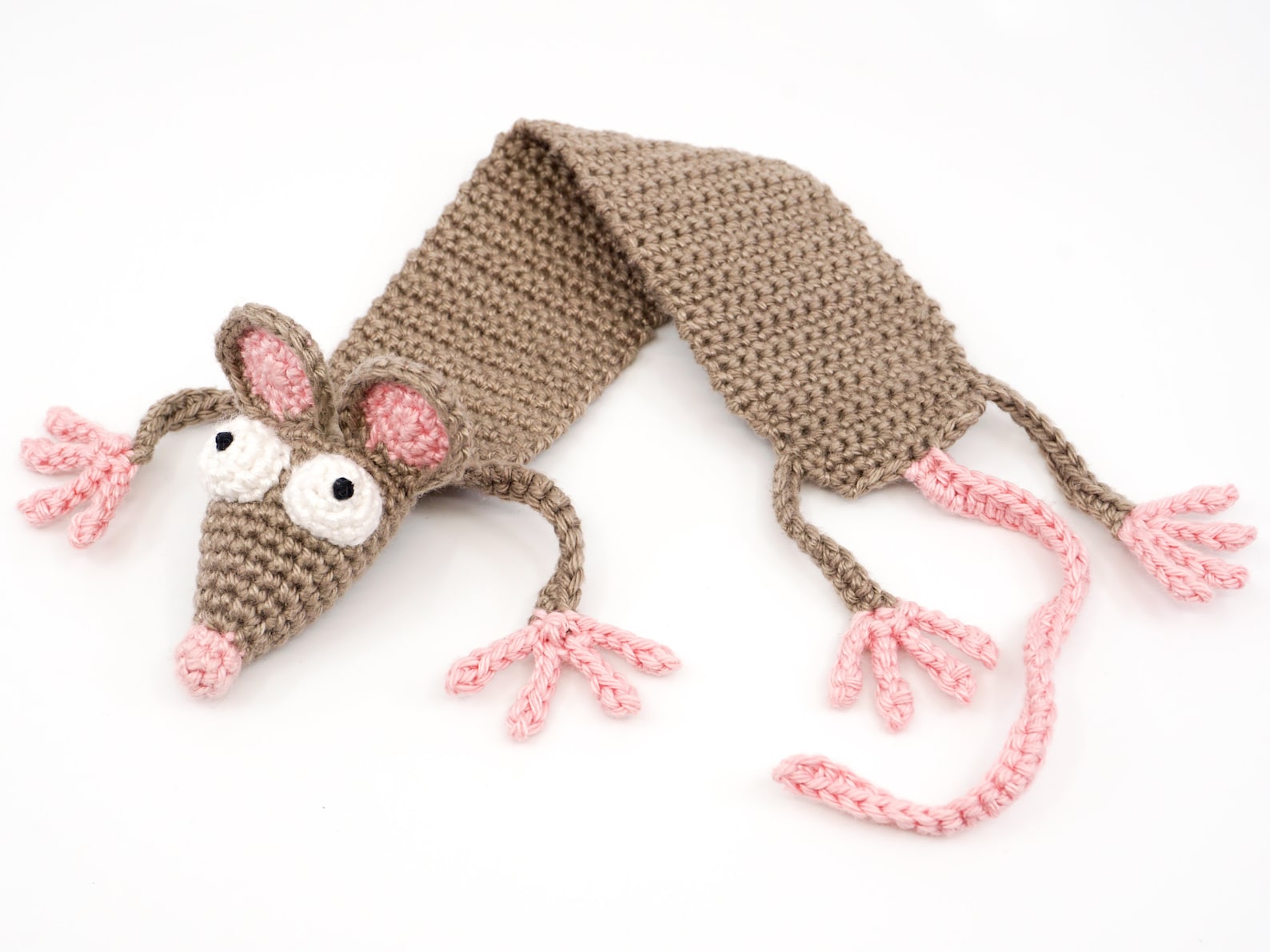 Rat Bookmark Crochet Pattern Amigurumi PDF Pattern - Etsy