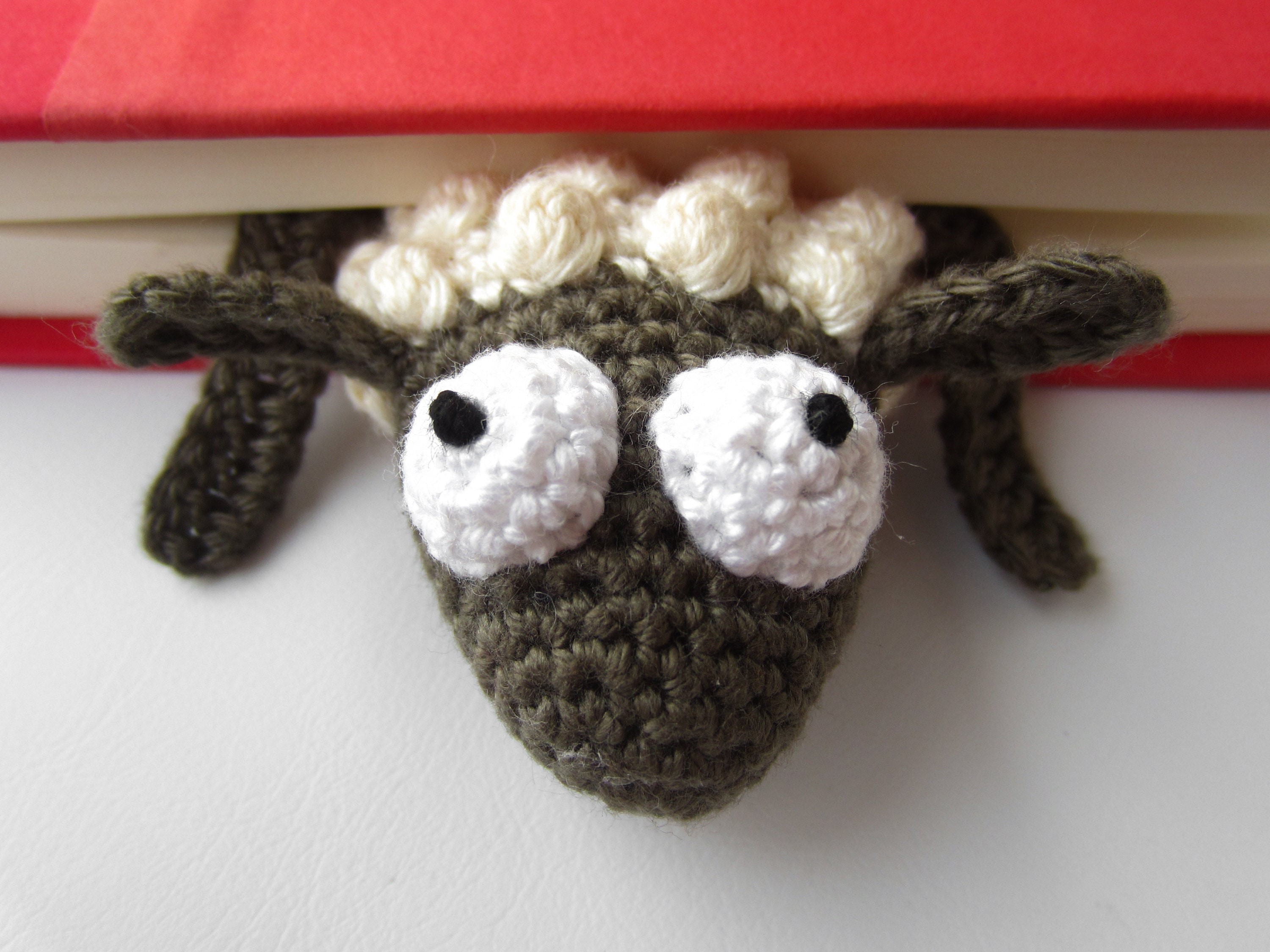 Sheep Bookmark Crochet Pattern Amigurumi PDF Pattern - Etsy Australia
