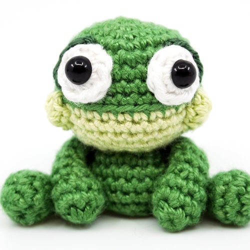 No-sew Frog Crochet Pattern PDF File - Etsy