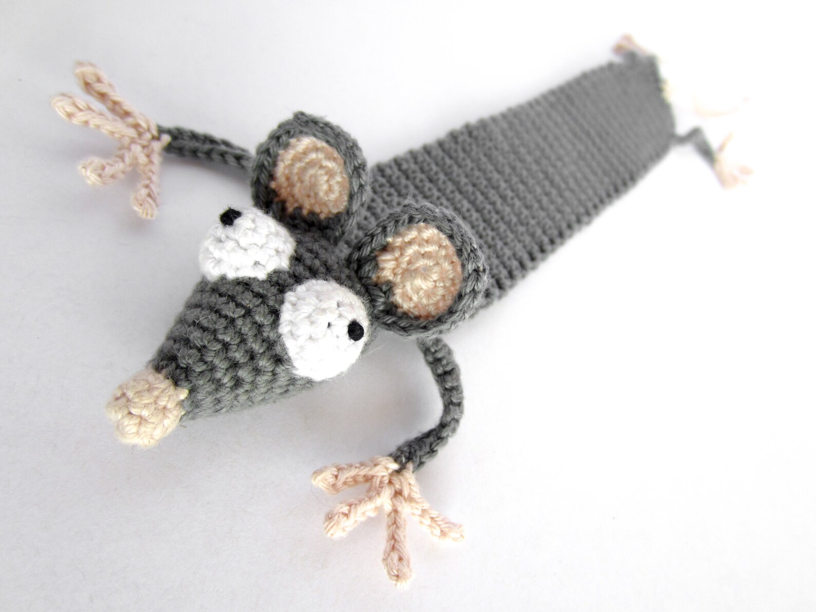Rat Bookmark Crochet Pattern Amigurumi PDF Pattern - Etsy