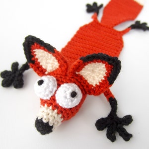 Fox Bookmark Crochet Pattern | Amigurumi PDF Pattern - Etsy