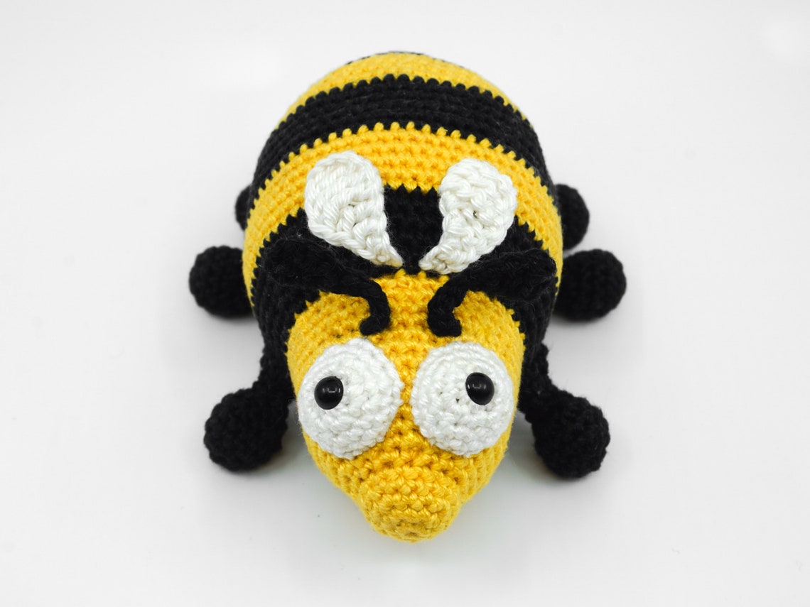 The Chubby Bee Crochet Pattern Amigurumi PDF Pattern - Etsy