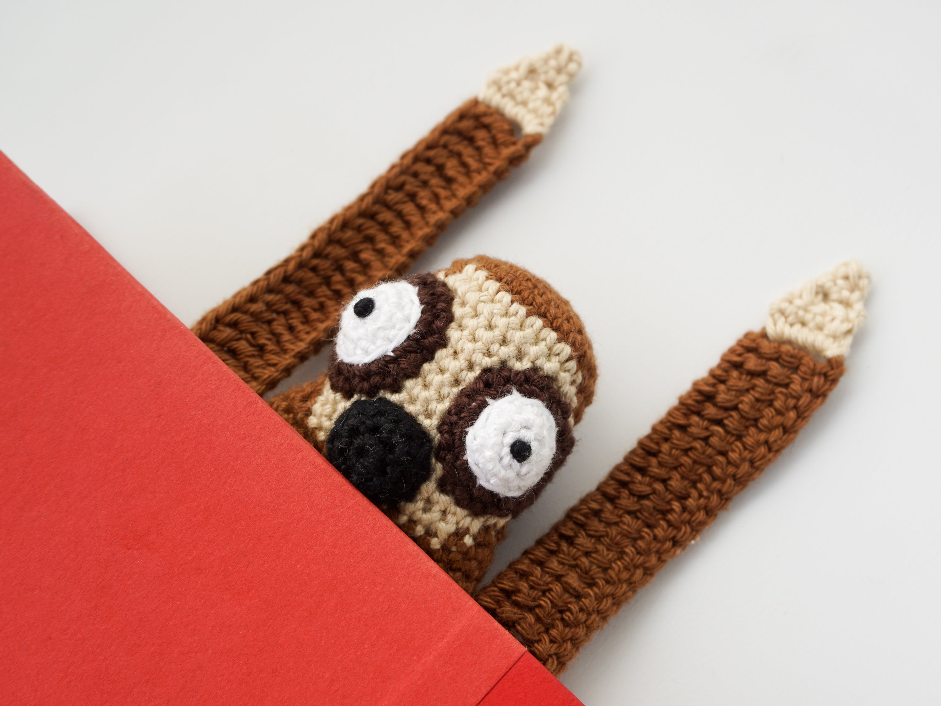 Sloth Bookmark Crochet Pattern Amigurumi PDF Pattern - Etsy
