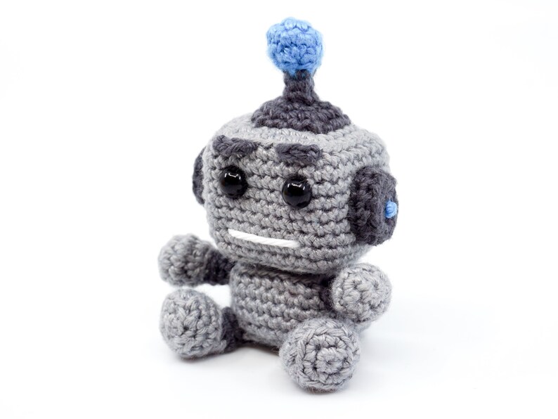 Mini Robot Crochet Pattern Amigurumi PDF Pattern - Etsy Mini Robot Crochet Pattern Amigurumi PDF Pattern - Etsy