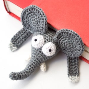 Elephant Bookmark Crochet Pattern | Amigurumi PDF Pattern - Etsy