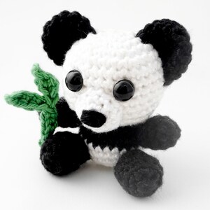 Mini Panda Crochet Pattern | Amigurumi PDF Pattern - Etsy