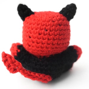 Mini Devil Crochet Pattern | Amigurumi PDF Pattern - Etsy