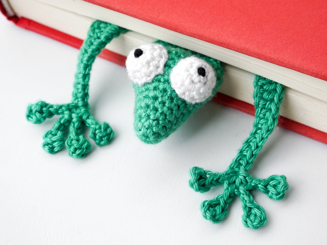 Gecko Bookmark Crochet Pattern Amigurumi PDF Pattern - Etsy