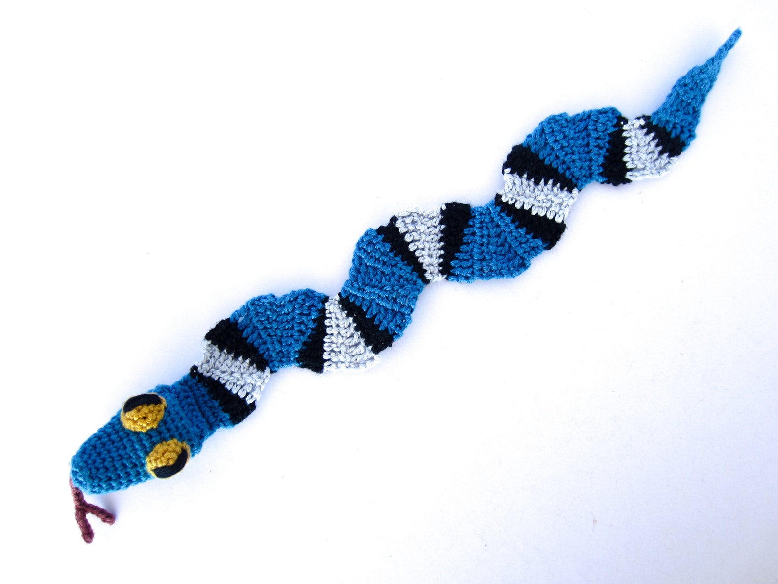 Snake Bookmark Crochet Pattern Amigurumi PDF Pattern - Etsy