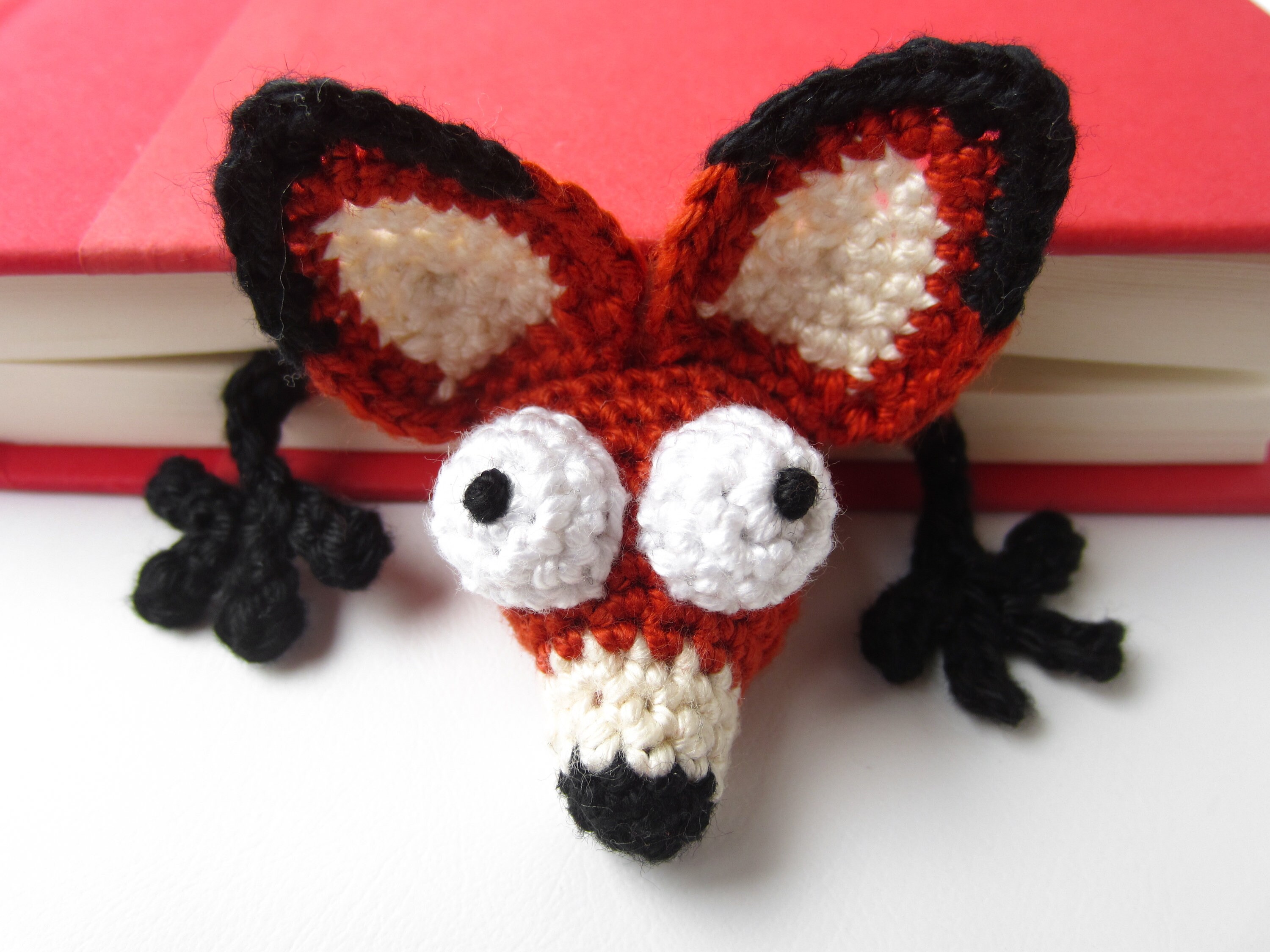 Fox Bookmark Crochet Pattern Amigurumi PDF Pattern - Etsy