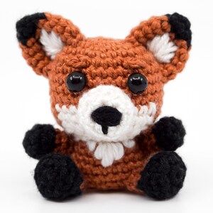 Mini Fox Crochet Pattern | Amigurumi PDF Pattern - Etsy