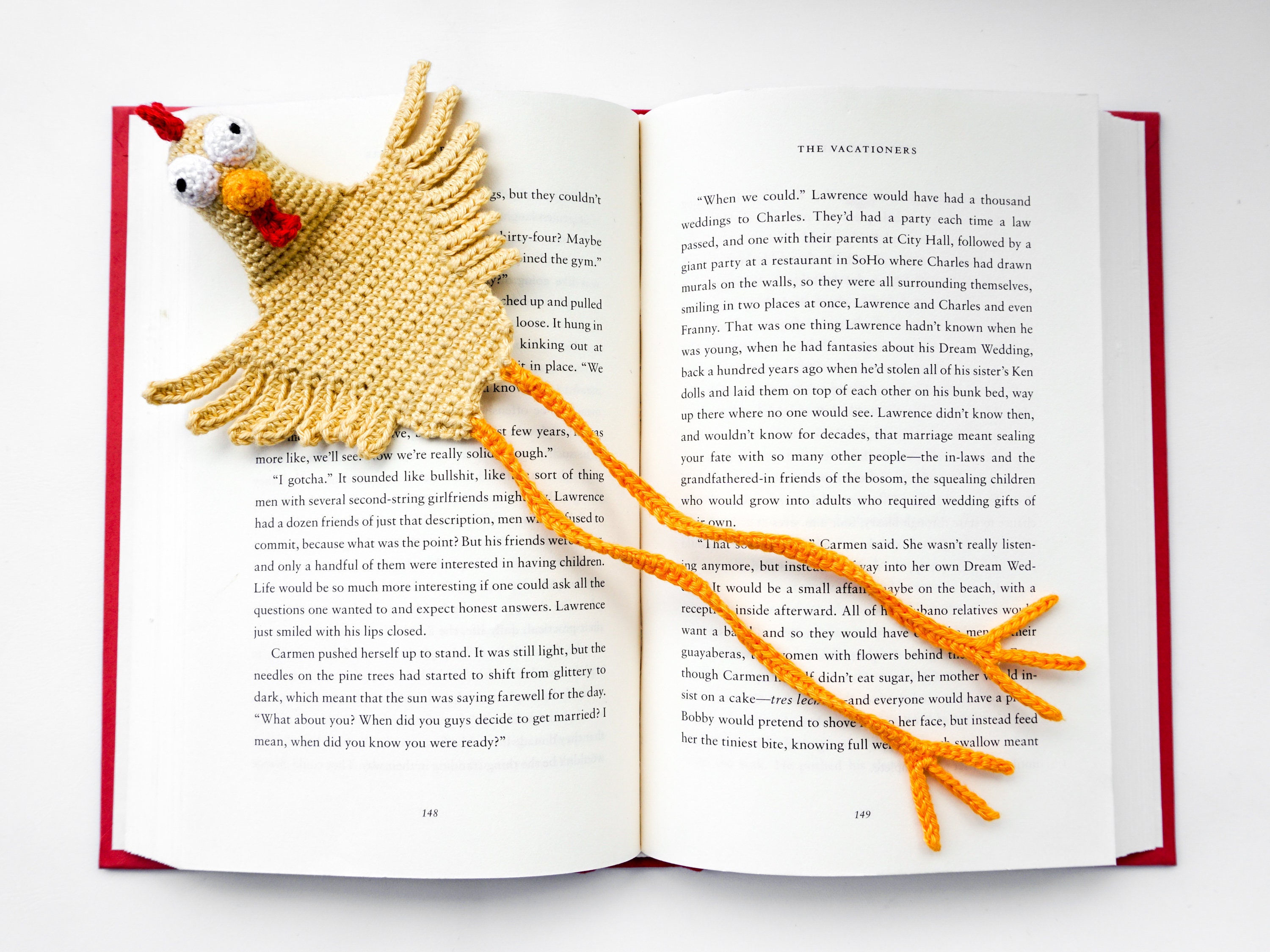 Chicken Bookmark Crochet Pattern Amigurumi PDF Pattern | Etsy