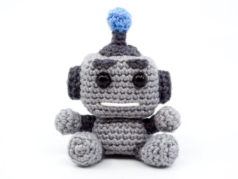 Mini Robot Crochet Pattern Amigurumi PDF Pattern - Etsy Mini Robot Crochet Pattern Amigurumi PDF Pattern - Etsy