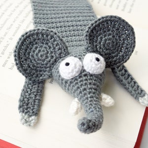 Elephant Bookmark Crochet Pattern | Amigurumi PDF Pattern - Etsy