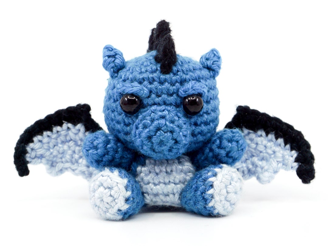 Mini Dragon Crochet Pattern | Amigurumi PDF Pattern - Etsy