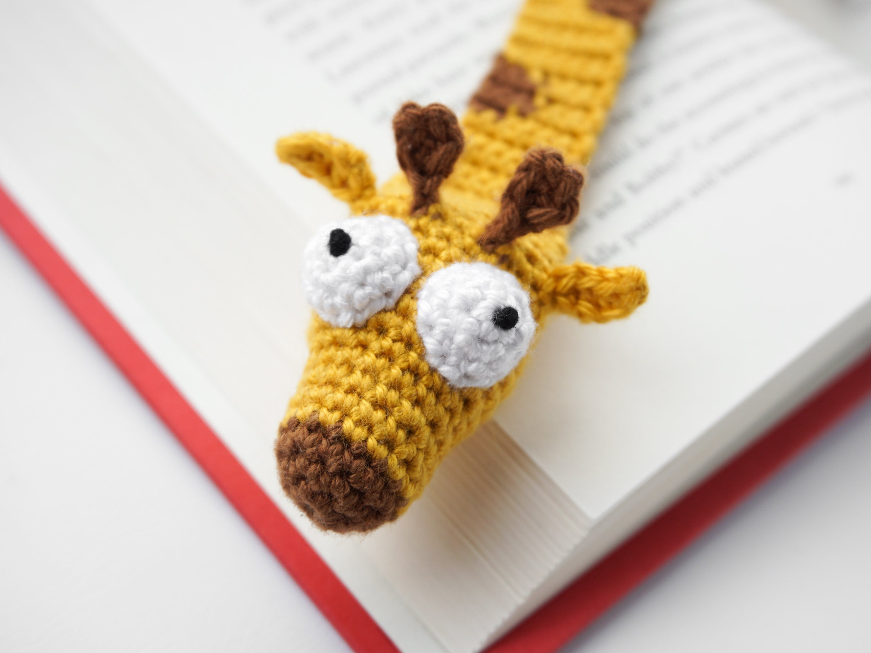 Giraffe Bookmark Crochet Pattern Amigurumi PDF Pattern | Etsy