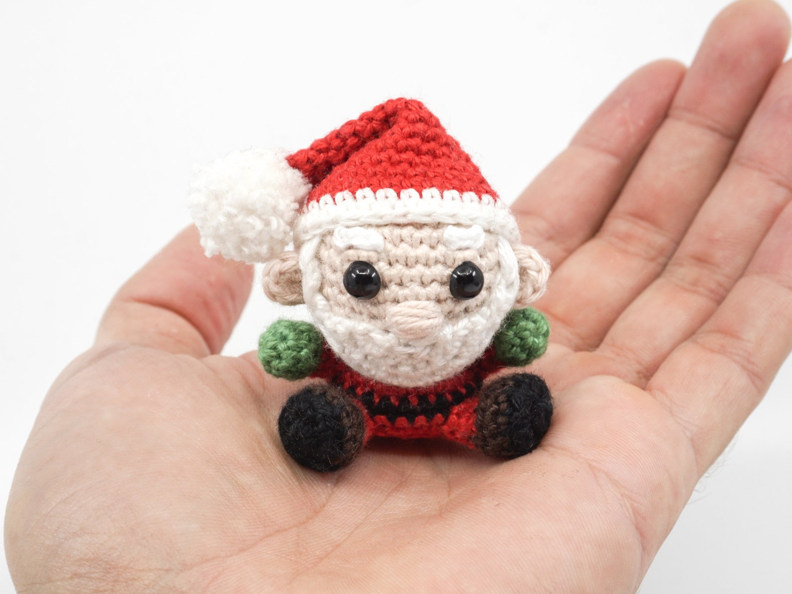 Mini Santa Claus Crochet Pattern Amigurumi PDF Pattern | Etsy