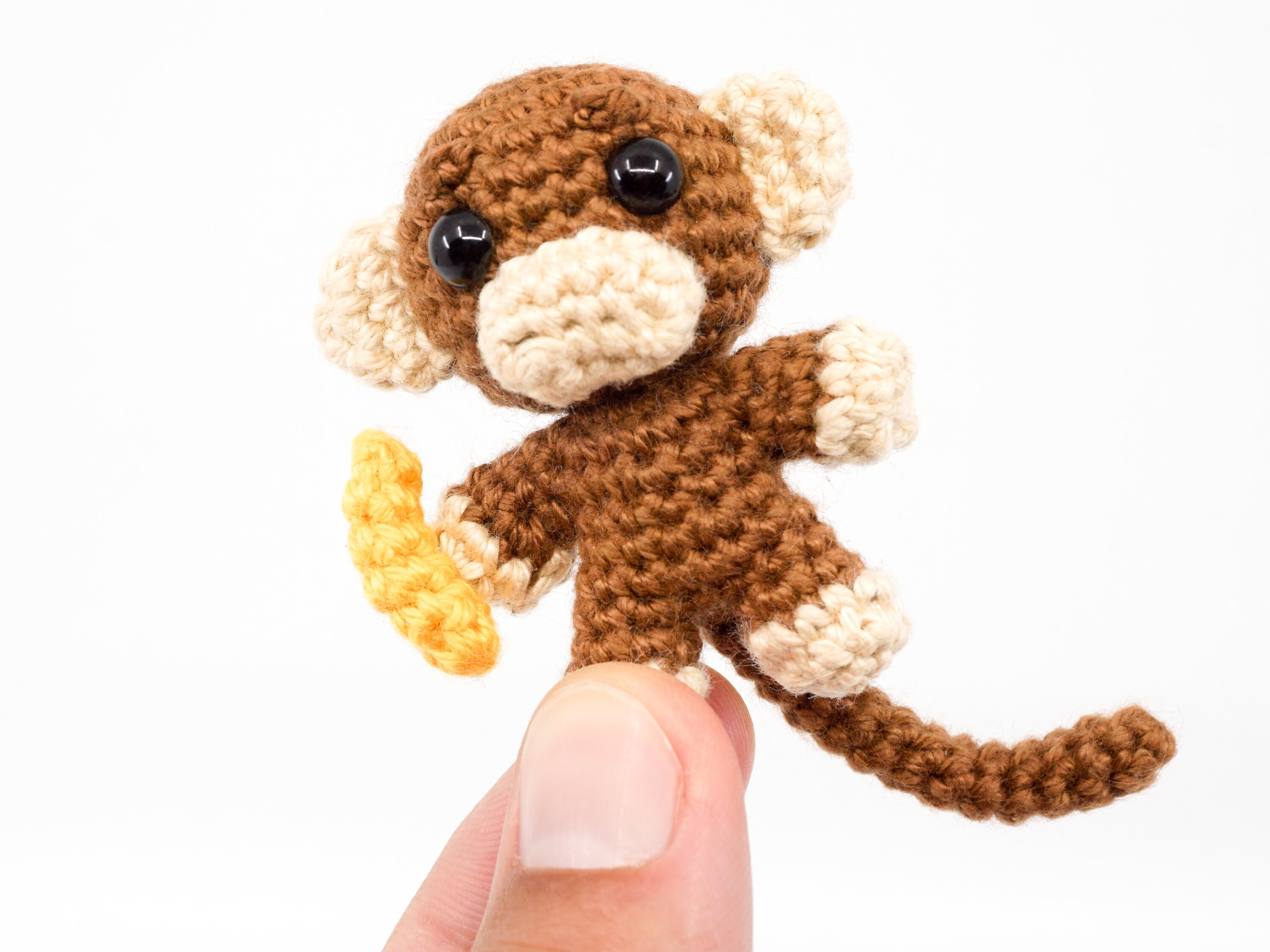 Mini Monkey Crochet Pattern | Amigurumi PDF Pattern - Etsy Canada