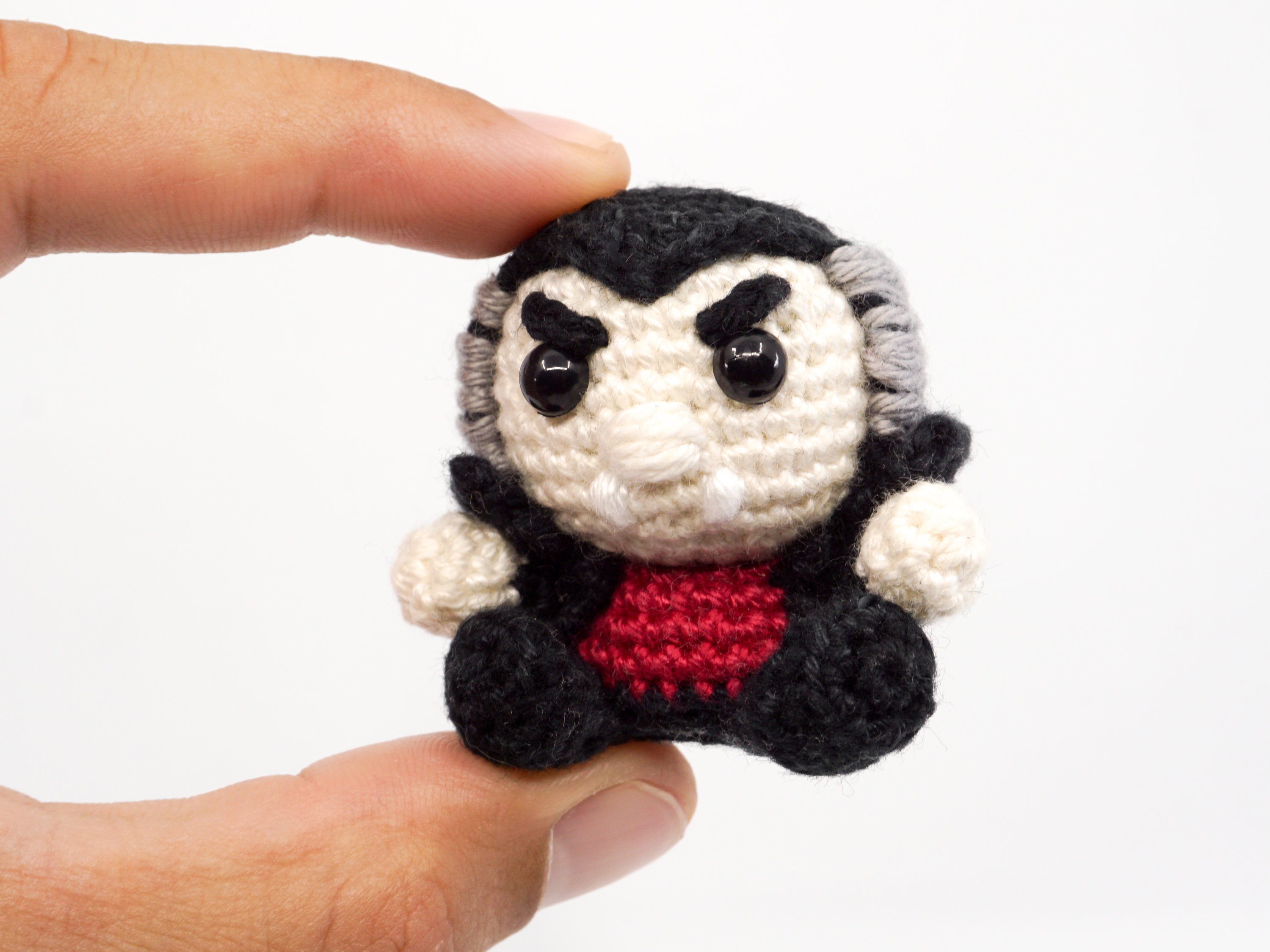Mini Vampire Crochet Pattern | Amigurumi PDF Pattern - Etsy