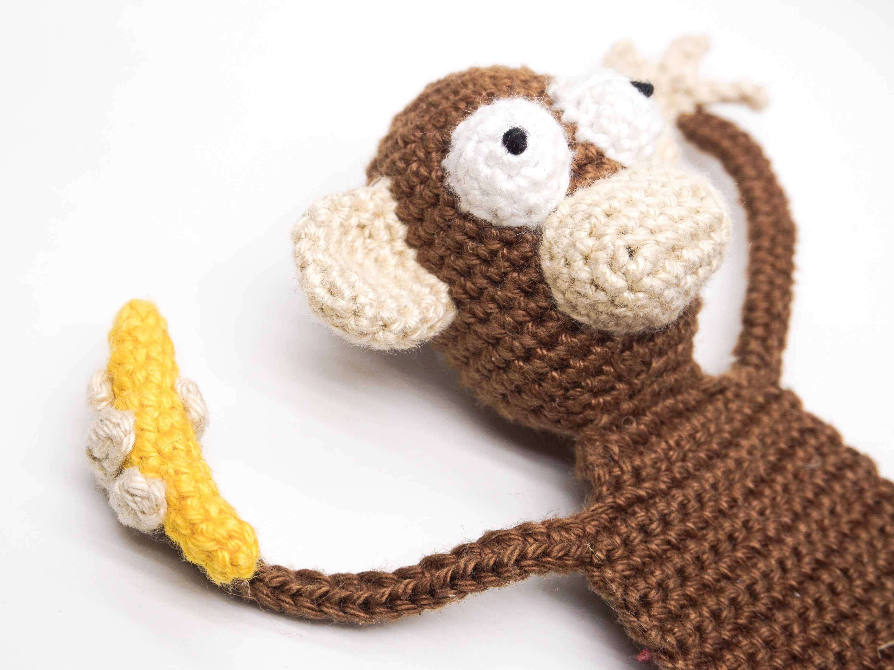 Monkey Bookmark Crochet Pattern Amigurumi PDF Pattern - Etsy