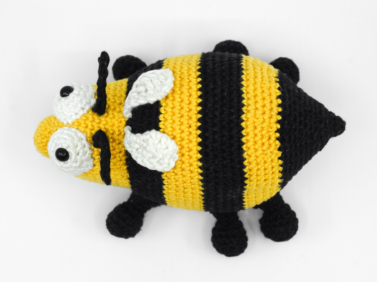 The Chubby Bee Crochet Pattern Amigurumi PDF Pattern - Etsy