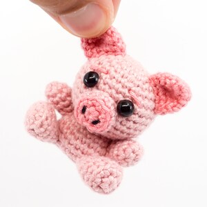 Mini Pig Crochet Pattern | Amigurumi PDF Pattern - Etsy