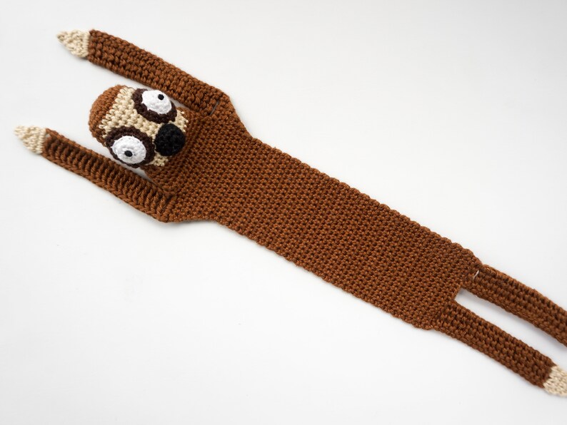 Sloth Bookmark Crochet Pattern Amigurumi PDF Pattern - Etsy