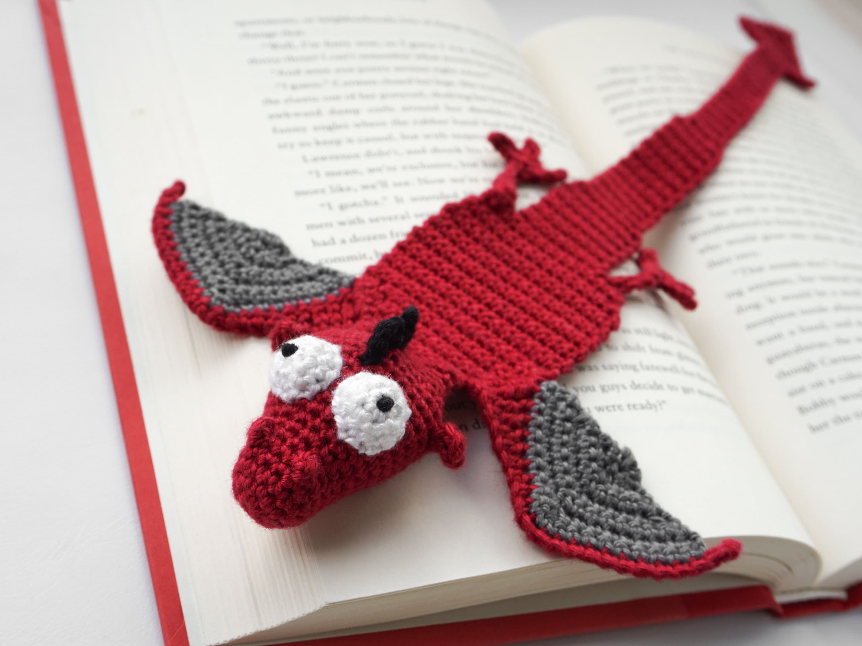 Dragon Bookmark Crochet Pattern Amigurumi PDF Pattern - Etsy