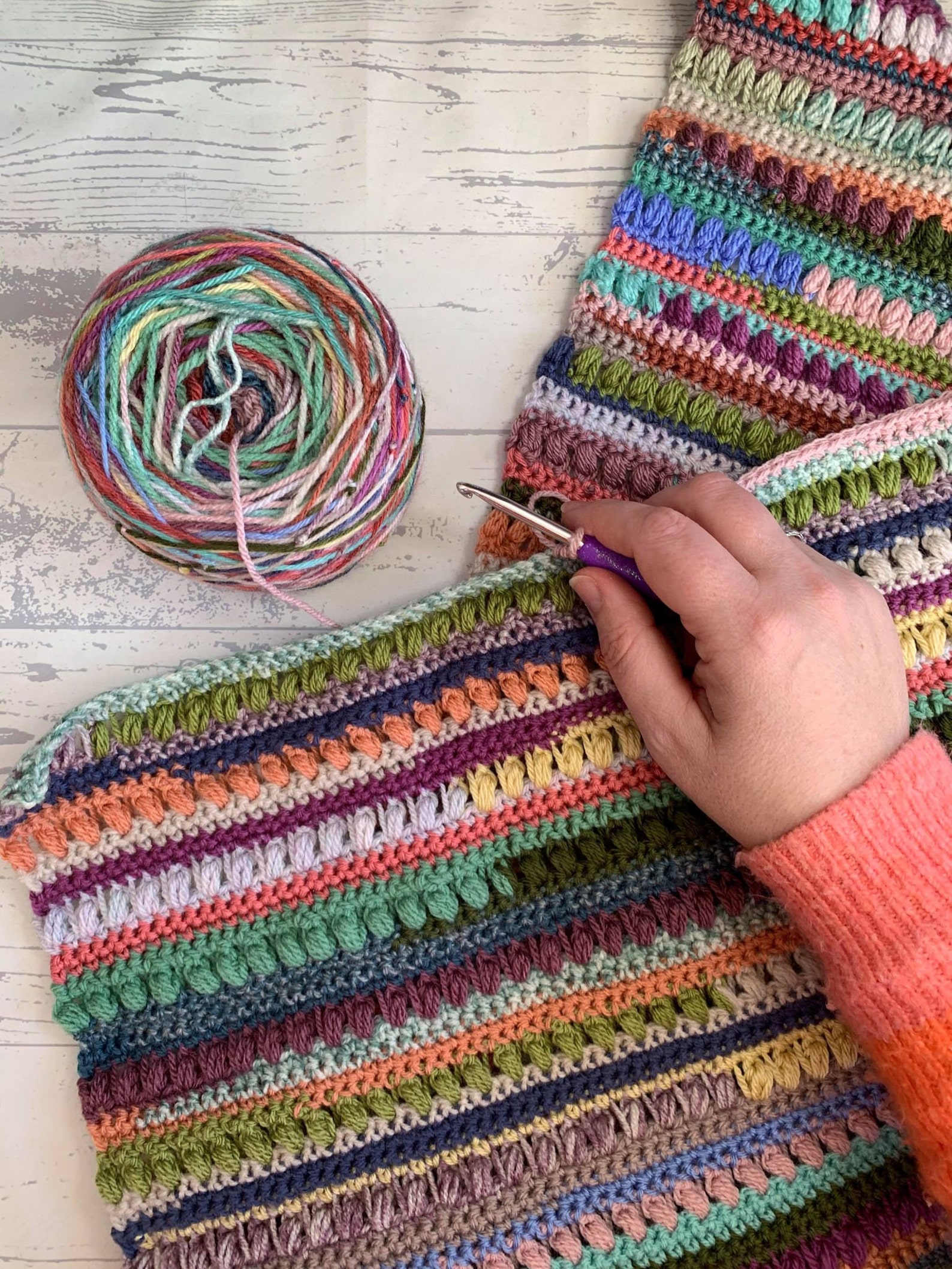 Crochet PATTERN 'dream Rapture' Scarf. Pdf - Etsy