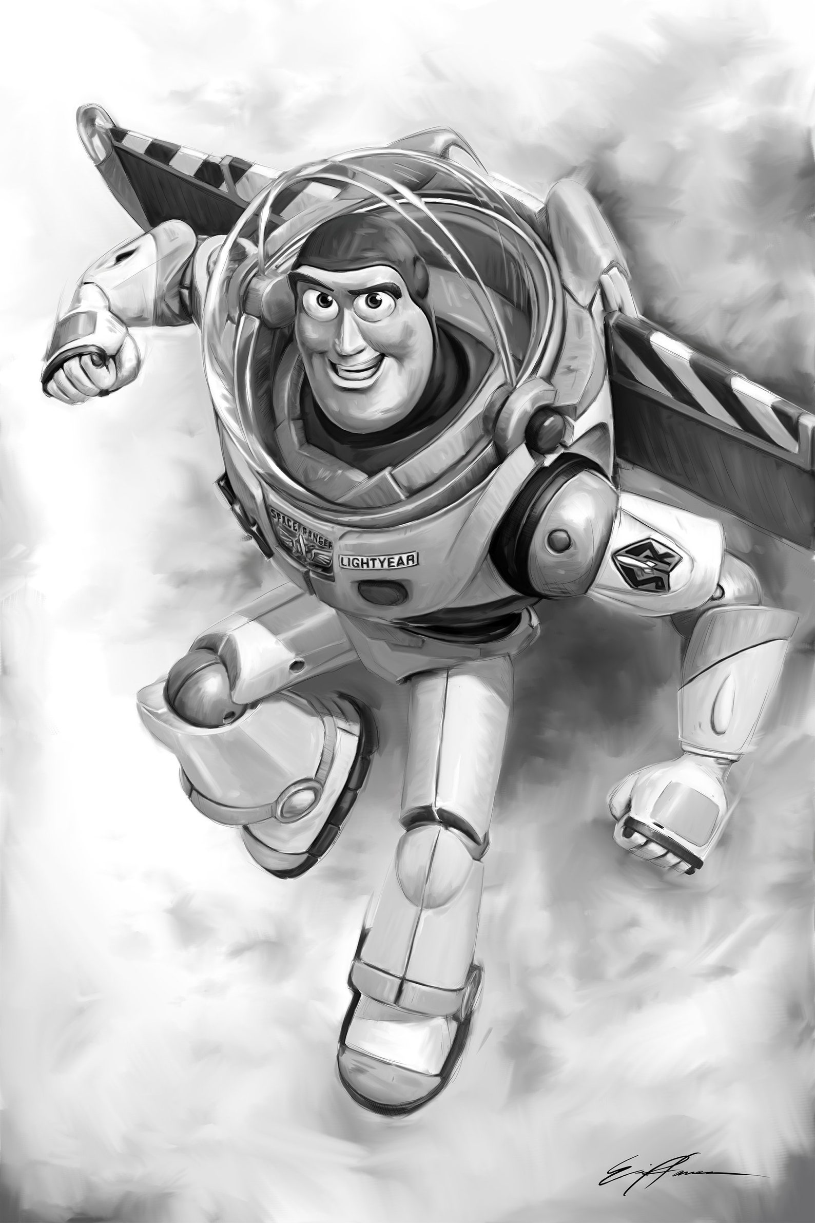 Buzz Lightyear Toy Story Custom Poster - Etsy