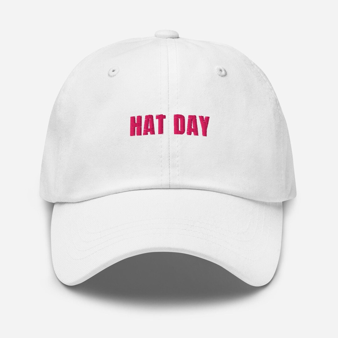 Embroidered Hat Day Ball Cap: Classic Dad Cap, Vintage Baseball Hat ...