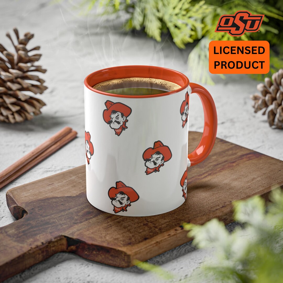 Oklahoma State University Pistol Pete Mug - Officially Licensed OSU Fan ...