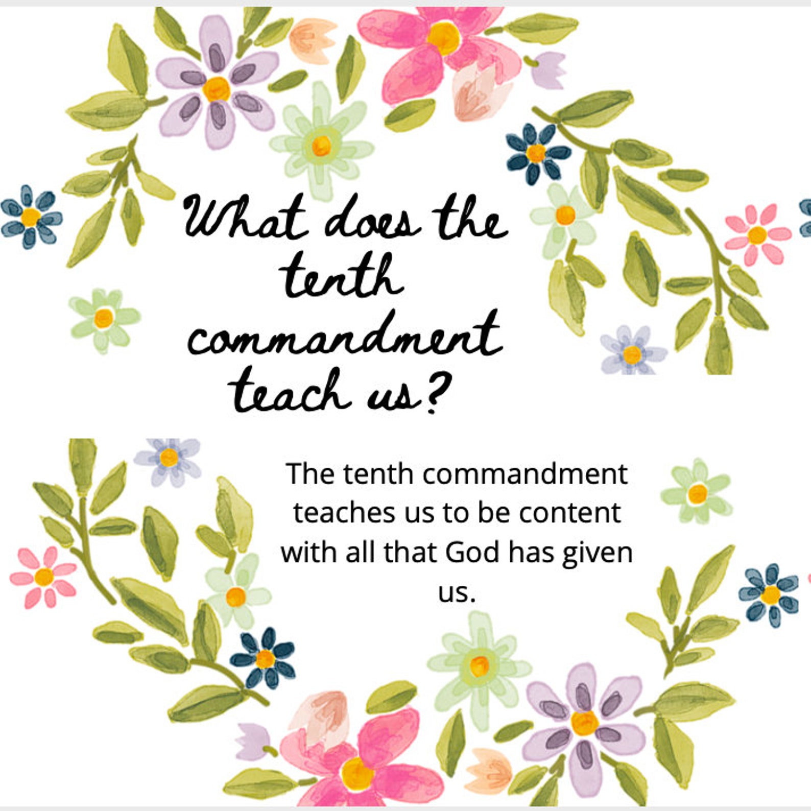 Catechism Cards for Kids DIGITAL DOWNLOAD - Etsy