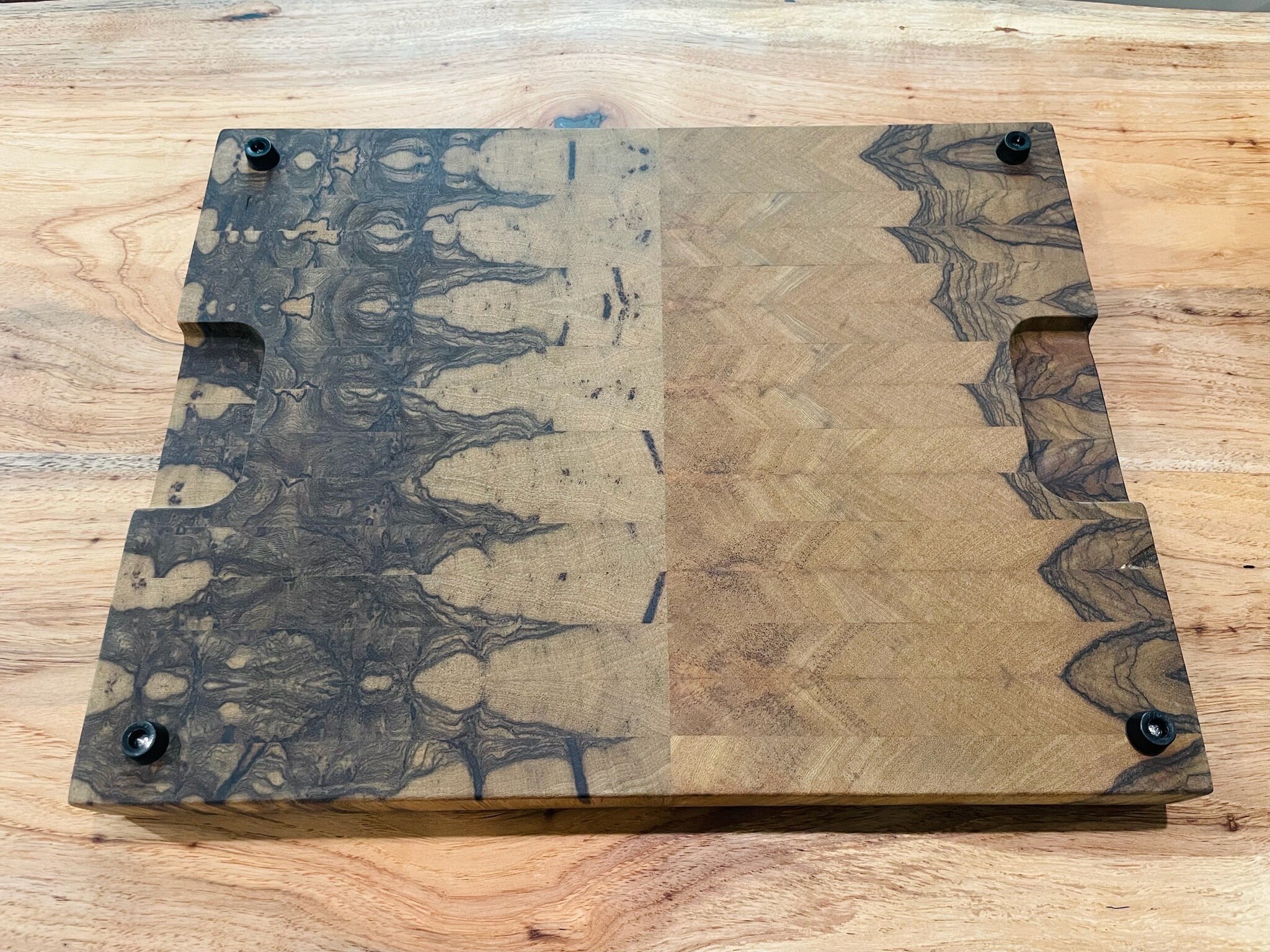 Black Limba End Grain Cutting Board - Etsy