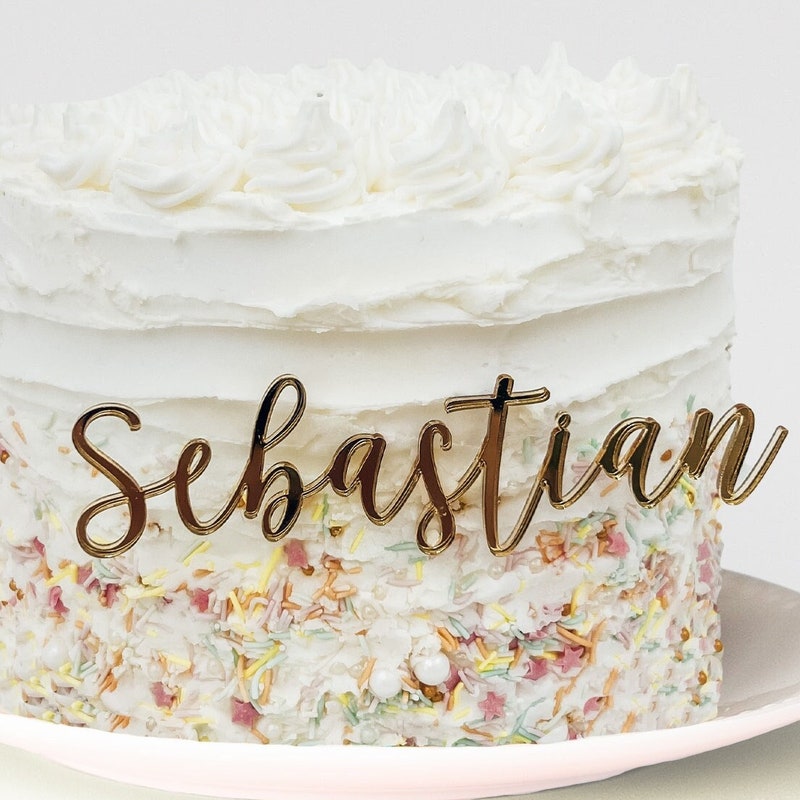 Word Party Cake Topper - Etsy